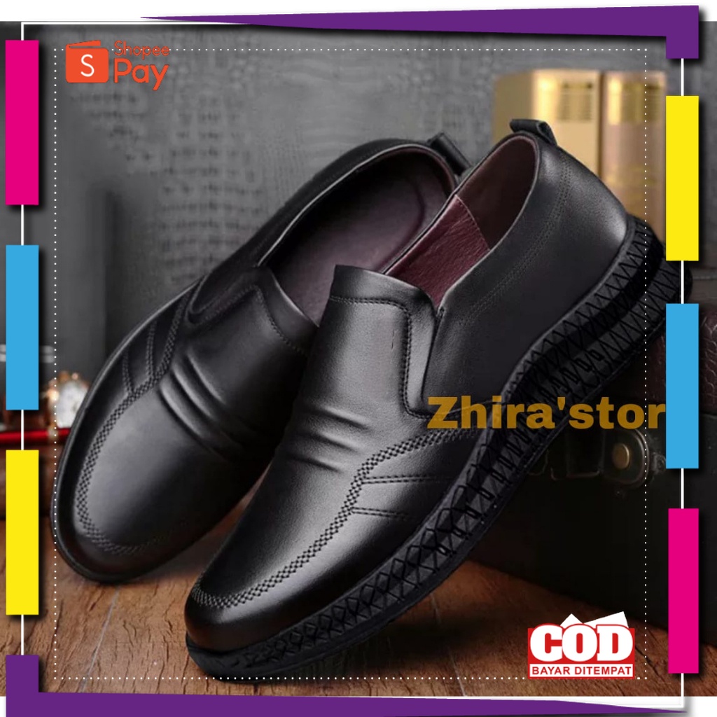 Jual UKURAN SIZE 37 38 39 40 41 42 43 44 45 / Zhirashop Sepatu Pantofel ...