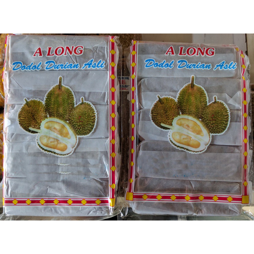 Jual Lempok / Dodol Durian Along Khas Pontianak Kemasan Besar | Shopee ...