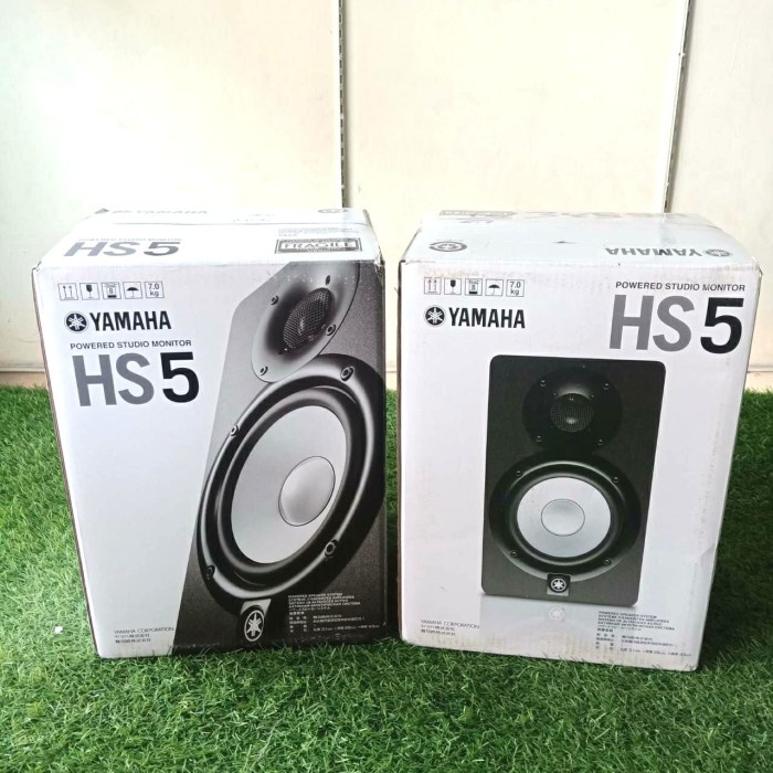 Jual YAMAHA SPEAKER MONITOR HS 5 / HS5 / HS-5 FLAT SPEAKER ORIGINAL - Putih | Shopee Indonesia