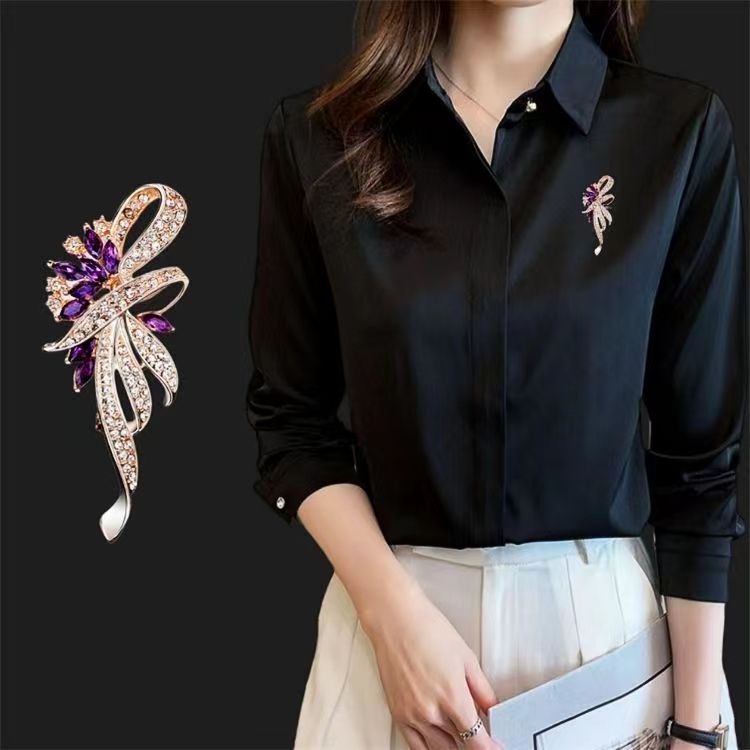 Jual Bros Kristal ins Aksesoris Jas Unik Atmosfer Anti-Silau Pin ...