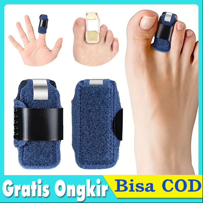 Jual Penopang Pelurus Jari Kaki Tangan Finger Splint Patah Anak Dewasa ...