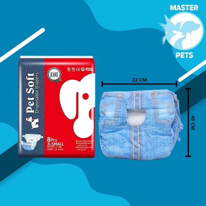 Jual Popok Pampers Anjing Kucing Pet Soft Disposable Diapers Satuan ...