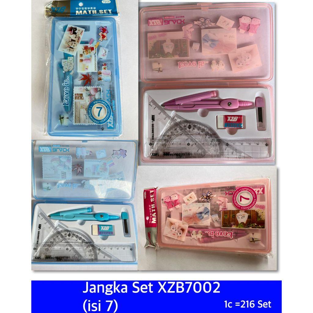 Jual [D] Jangka Set XZB7002 (ISI 7 PCS) | Shopee Indonesia