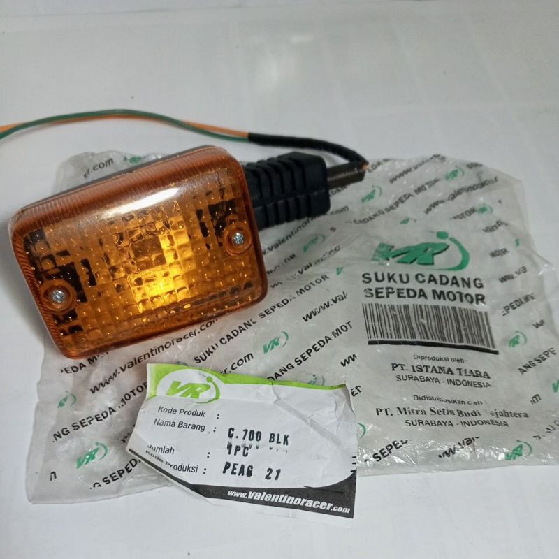 Jual LAMPU SEN SEIN RETING RETENG RITING STANLY (1 BUAH) BELAKANG HONDA ...