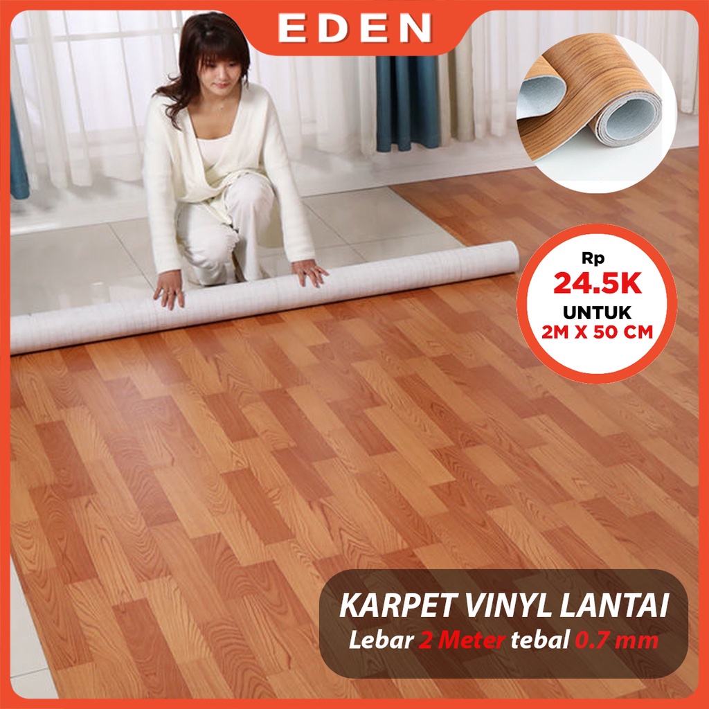 Jual KARPET LANTAI VINYL GULUNGAN TEBAL 0.7 MM 50CM| METERAN 2 M | DEKORASI LANTAI | Shopee ...