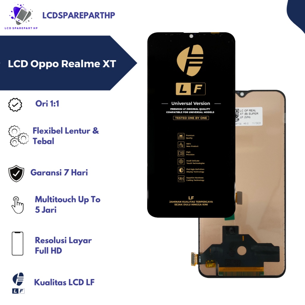 Jual LCD REALME XT / X2 / RENO Z / R15X FULLSET TOUCHSCREEN | Shopee ...