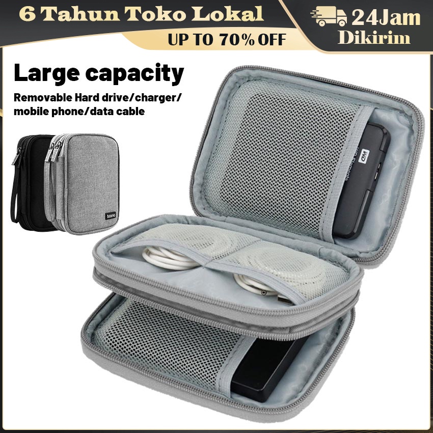 Jual Tas Handphone / Tas Power Bank / Travel Organizer / Pouch Hp Tas ...