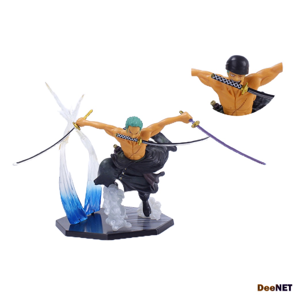 Jual Roronoa Zoro Ghost slash One Piece 15.5cm action figure PVC DE ...