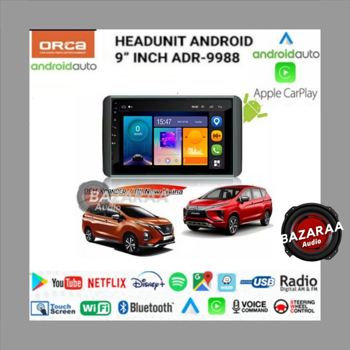 Jual Head Unit Android ORCA 10 Inch EXPANDER / NEW LIVINA New Standard ...