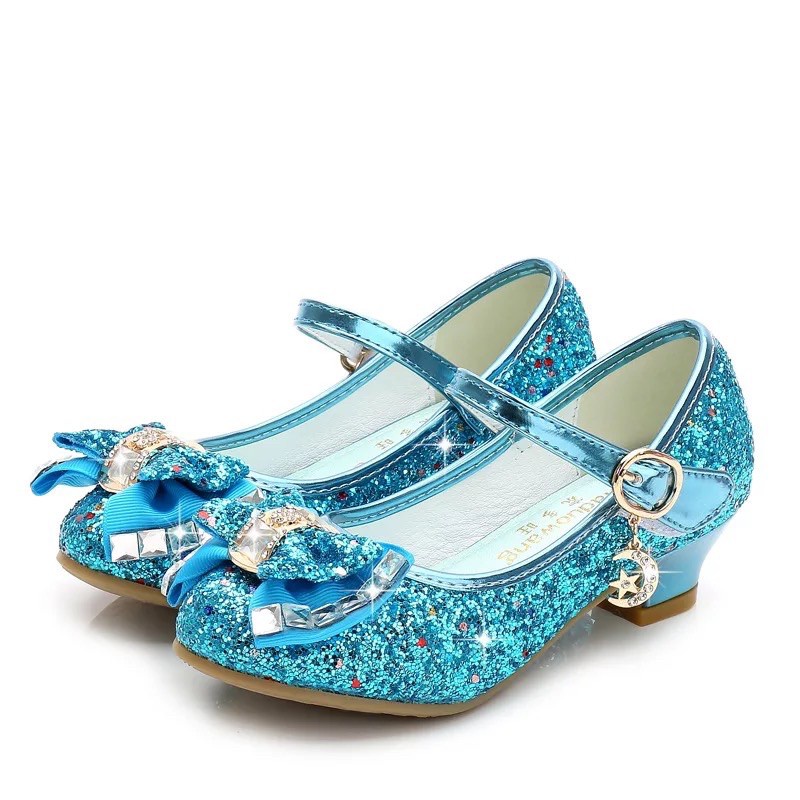 Jual Sepatu Princess Glitter Blink Blink Sepatu Hak Anak 26-38 ...
