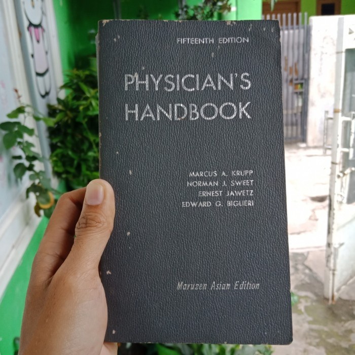 Jual Buku PHYSICIAN'S HANDBOOK 1968/ FIFTEENTH EDITION BY MARCUS A ...
