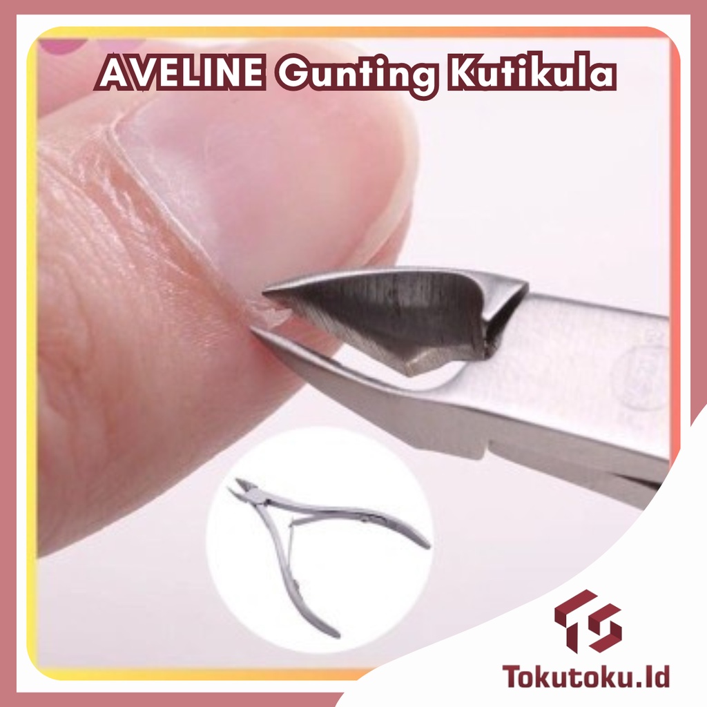 Jual Gunting Kutikula Alat Potong Kuku Anti Cantengan Cuticle Nipper ...