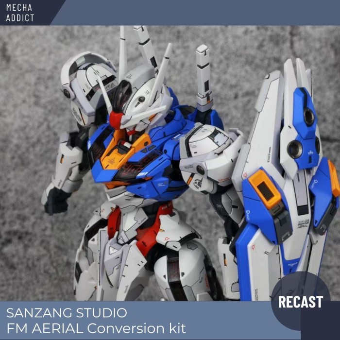 Jual FM Gundam Aerial Resin Conversion Dress Kit Sanzang - UC Recast ...