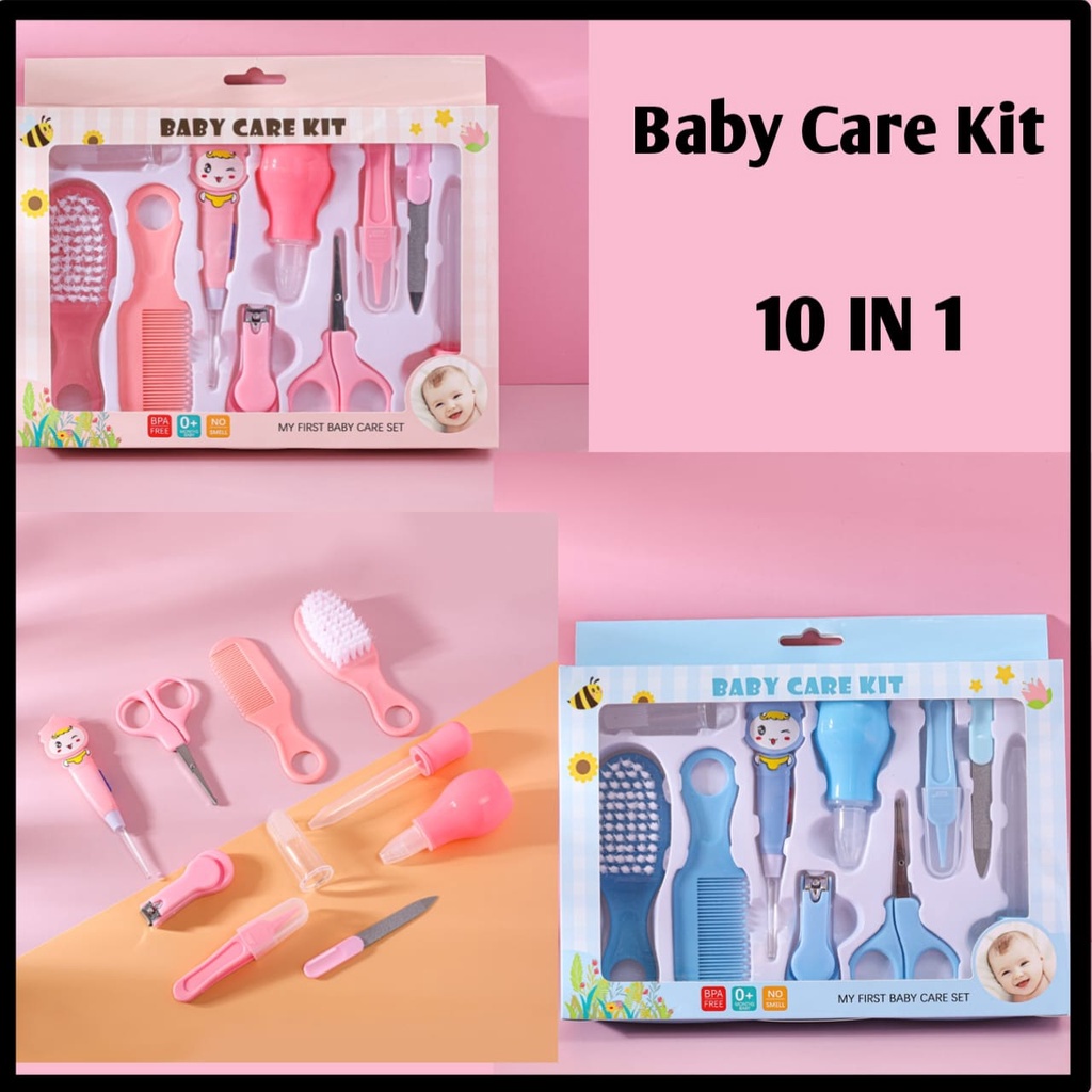 Jual Baby set 10 in 1 - Baby Care Kit - Gift Set - Peralatan Bayi New ...