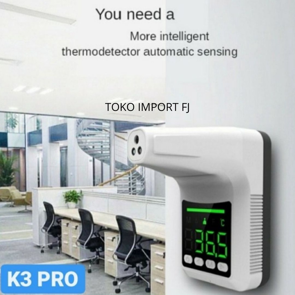 Jual K3 Pro Infrared Thermometer Wall / Termometer Dinding K3Pro ...