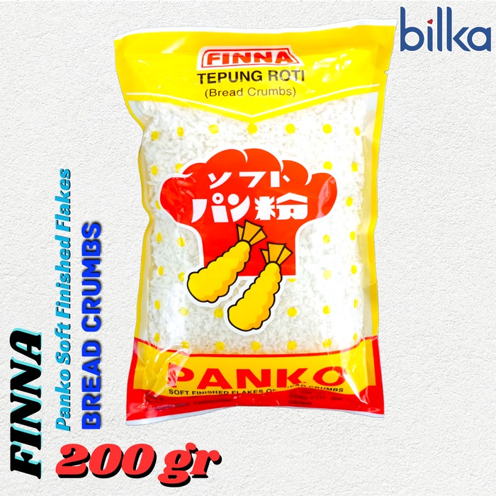 Jual FINNA Panko Tepung Roti 200gr | Shopee Indonesia