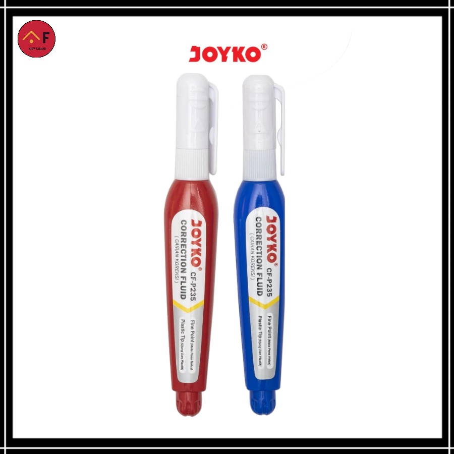 Jual Tipex Cair Correction Liquid Cairan Penghapus | Tipe X Joyko CF ...