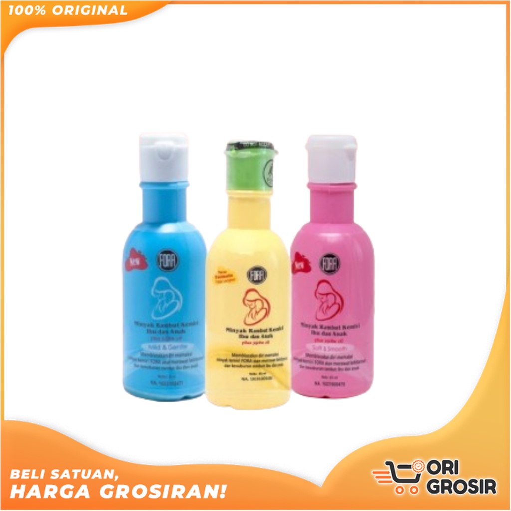 Jual ORI Grosir FORA Minyak Kemiri FORA Penyubur Rambut Bayi Minyak ...