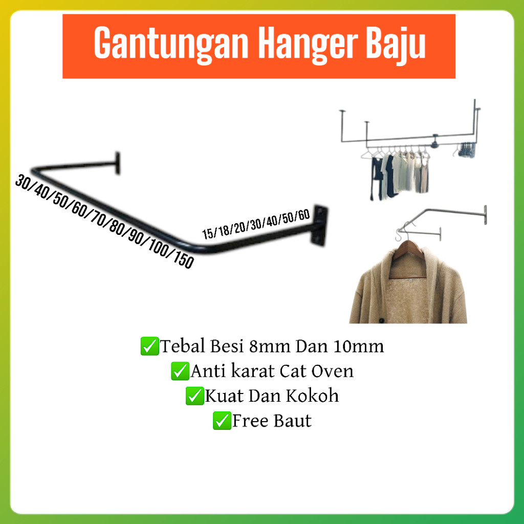 Jual Castok Gantungan baju berkualitas premium dan tahan lama, dibuat ...