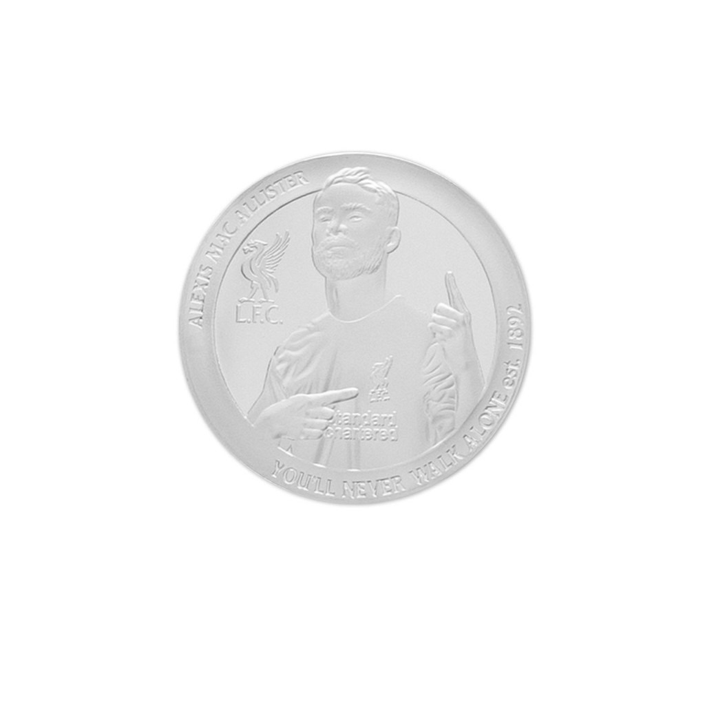 Jual LFC Mac Allister Collectible Coin NW, Koin Liverpool FC Official ...