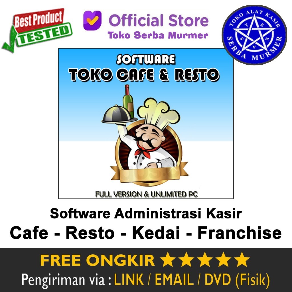Jual Software Program Aplikasi POS Kasir Cafe Resto Kedai Restoran ...