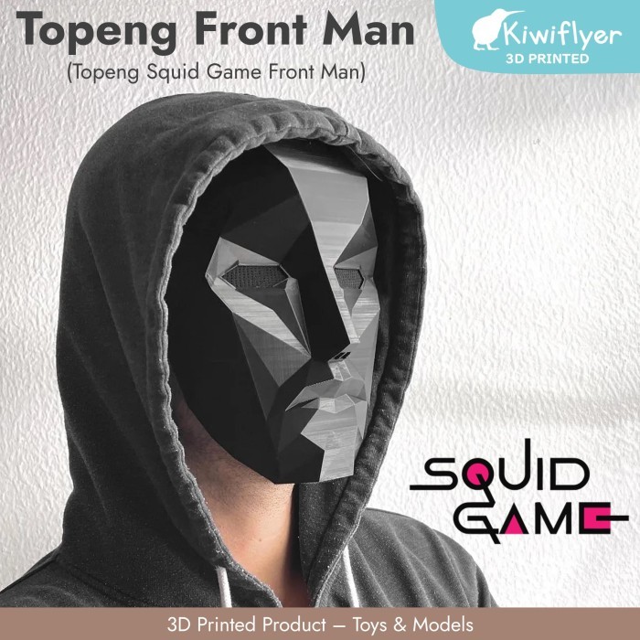 Jual Squid Game Front Man Mask - Topeng Squid Game Front Man - 3D ...