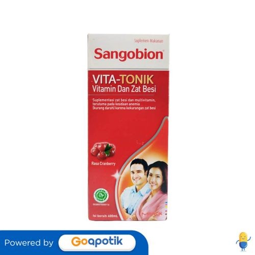 Jual Sangobion Vitatonik Botol 400 Ml | Shopee Indonesia