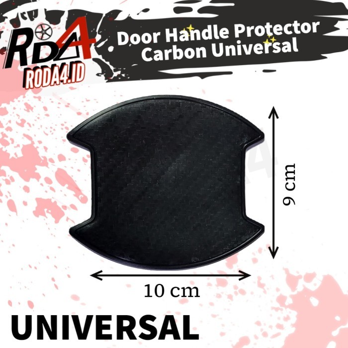 Jual Door Handle Protector Pelindung Pintu Mobil Universal Carbon ...