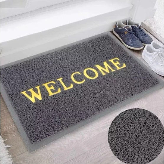 Jual Keset Welcome anti slip ukuran 57cmX37,5cm Bahan PVC | Shopee ...