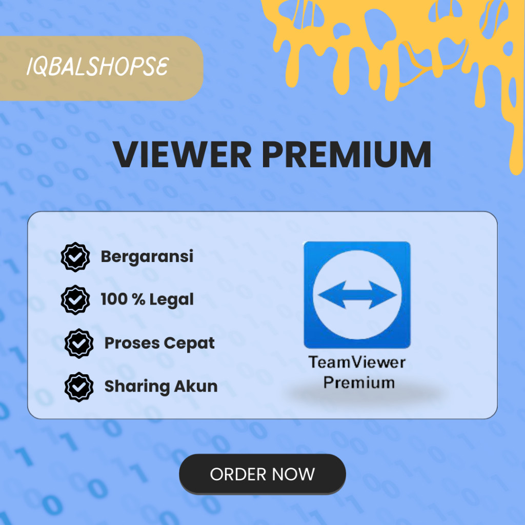 Jual [ Lifetime ] Team Viewer Premium 1 Tahun Full Garansi (Proses Tercepat Buka 24 Jam ...