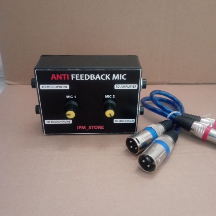 Jual Modul Alat Anti Feedback Mic 2 In 2 Input Output Universal Anti Dengung Noice Microphone ...