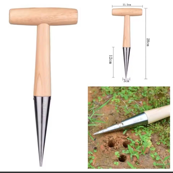 Jual Alat Tanam Benih Biji Bibit Semai Lubang Puncher Gejik Tonjo ...