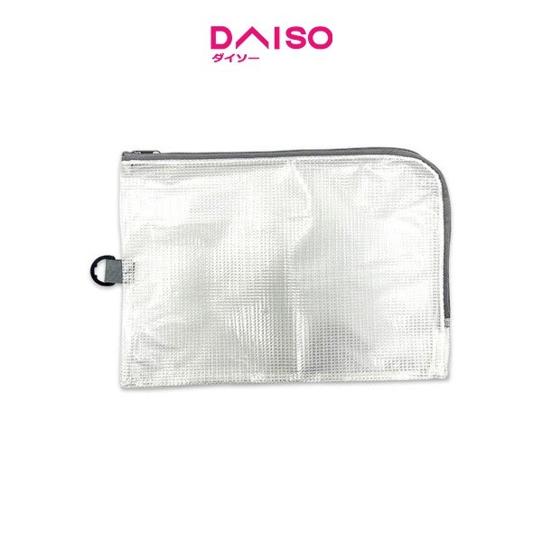 Jual Daiso Vinyl Mesh Case B5 L Shape Fastener | Shopee Indonesia