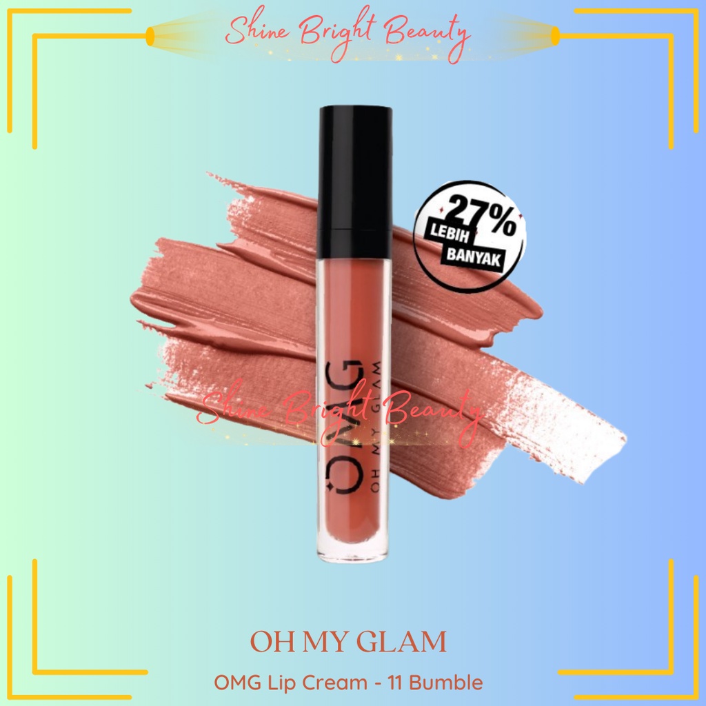 Jual OMG OH MY GLAM Matte Kiss Lip Cream 11 Bumble 3.5 g - Lip Cream ...