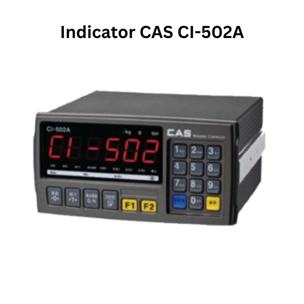 Jual Indicator Timbangan CAS CI-502A / Indicator Jembatan Timbang CAS ...