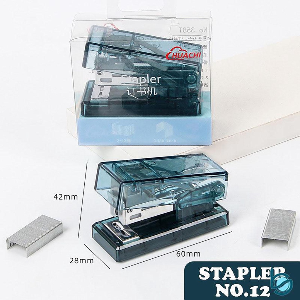 Jual Stapler No.12/Staples Sekolah/ Staples Kapasitas 12 FREE Isi ...