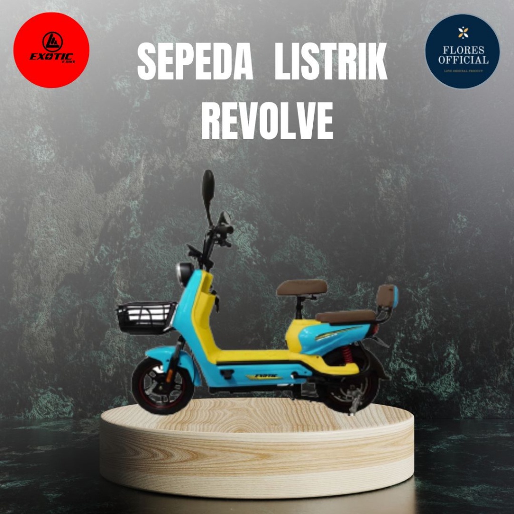 Jual SEPEDA LISTRIK EXOTIC REVOLVE PRO Garansi Resmi | Shopee Indonesia