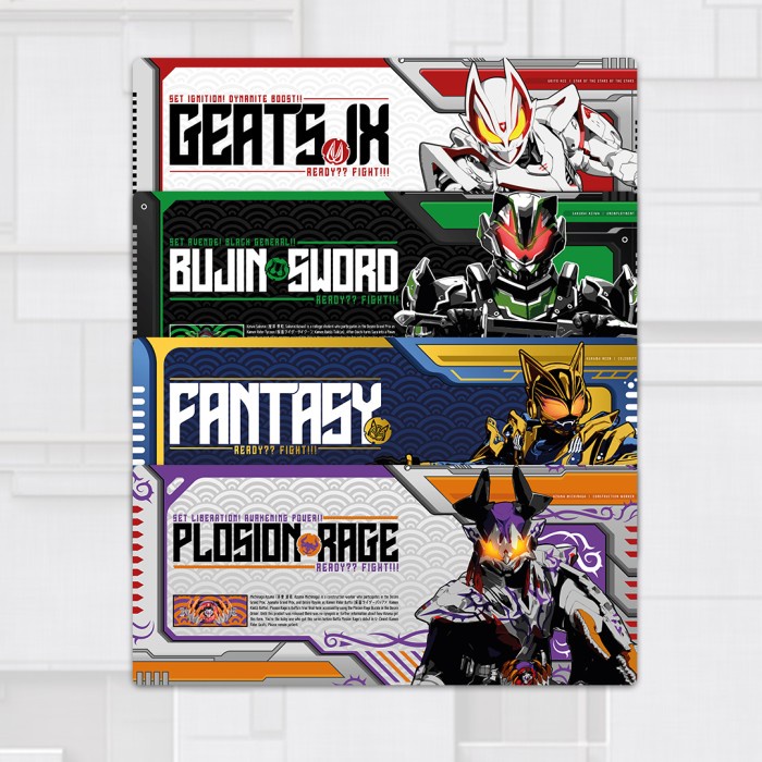 Jual Kamen Rider Geats XI Buffa Tycoon Nago Tokusatsu Deskmat ...
