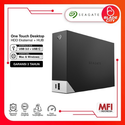 Jual Seagate One Touch Desktop 4TB 6TB 8TB 10TB 12TB 14TB 16TB Hardisk ...