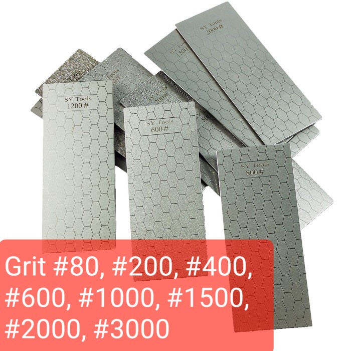 Jual Diamond Sharpening Plate Batu Asah Asahan Pengasah Sharpener ...