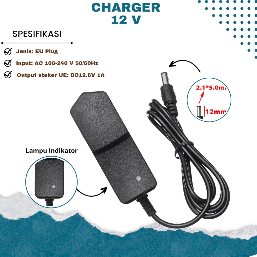 Jual Adaptor Bor Baterai 12V Charger 12V Bor Cordless Charger Baterai ...