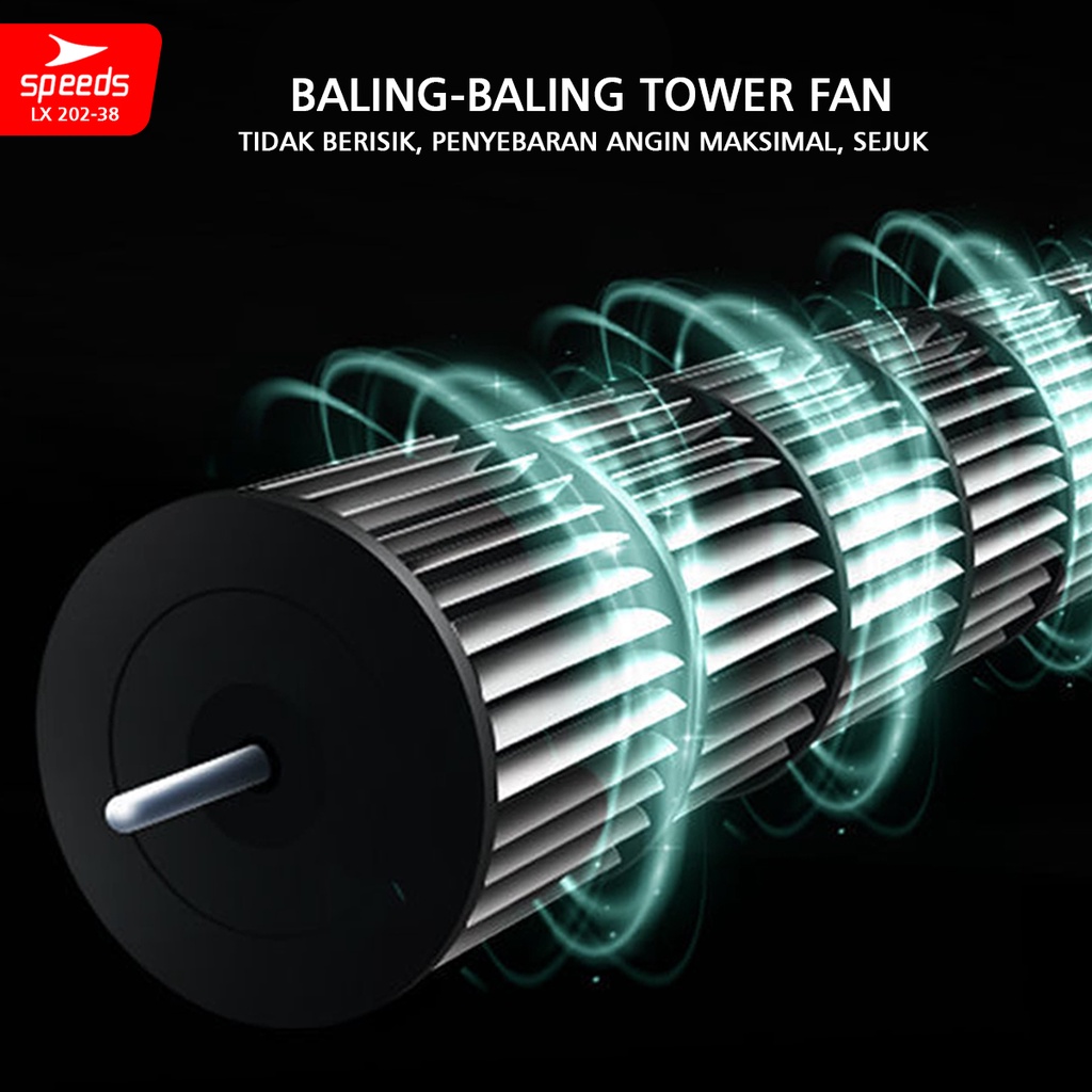 Jual SPEEDS Tower Fan Air Cooler Elektrik Cooling Fan Kipas Angin ...