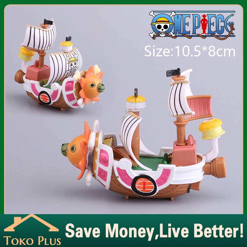 Jual Miniatur Kapal One Piece Going Merry Thousand Sunny Figure Ship ...