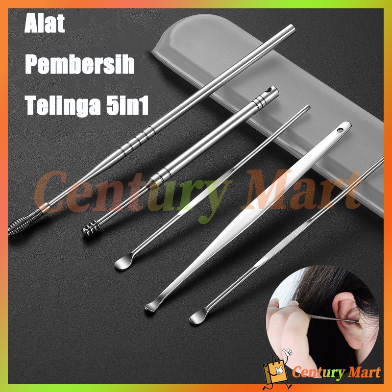 Jual Alat Pembersih Telinga 5in1 /paket alat pembersih telinga ...