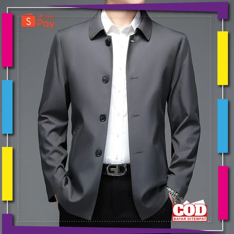 Jual PREMIUM KOREAN STYLE / JAS BLAZER FORMAL PRIA / JAKET FORMAL PRIA ...