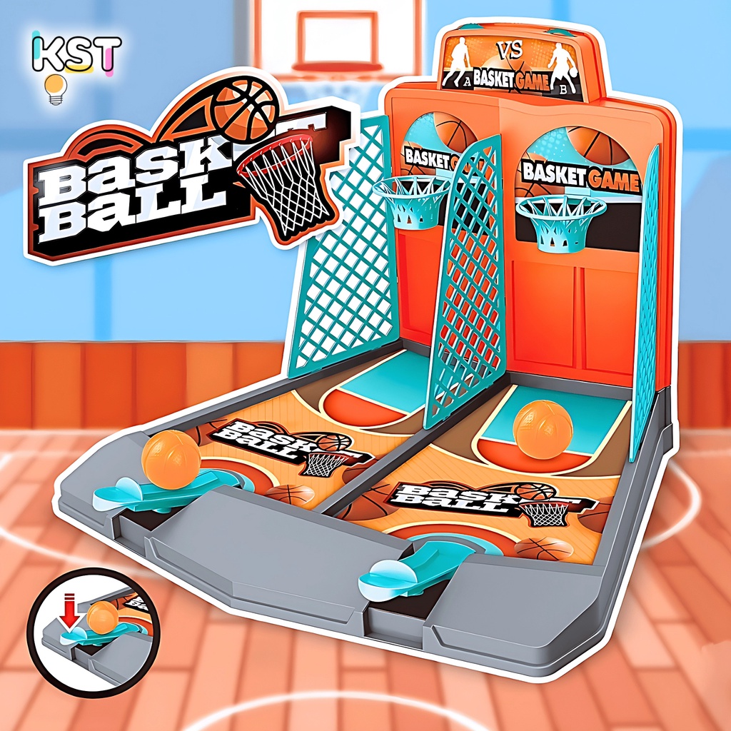 Jual [KST] Basket Ball Extra Pelontar | Mainan Papan Basket Anak Laki ...