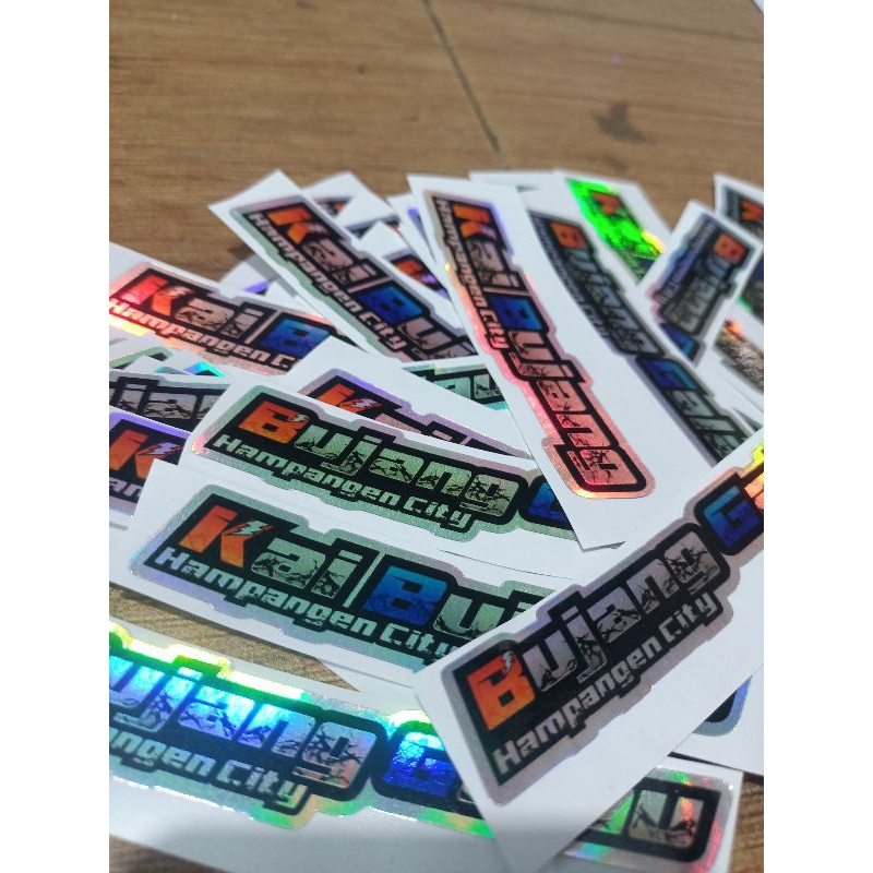 Jual Sticker Viral Custom Logo Sendiri bawa sendiri bisa request ...