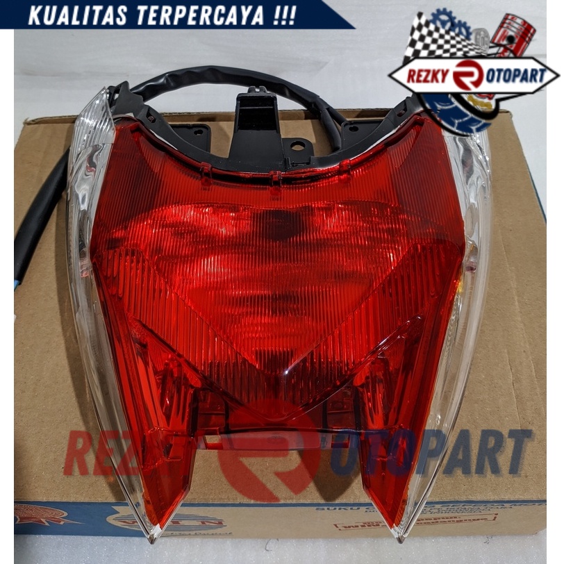 Jual Lampu Belakang Blade 110 2011 2012 2013 2014 merah putih | stop ...