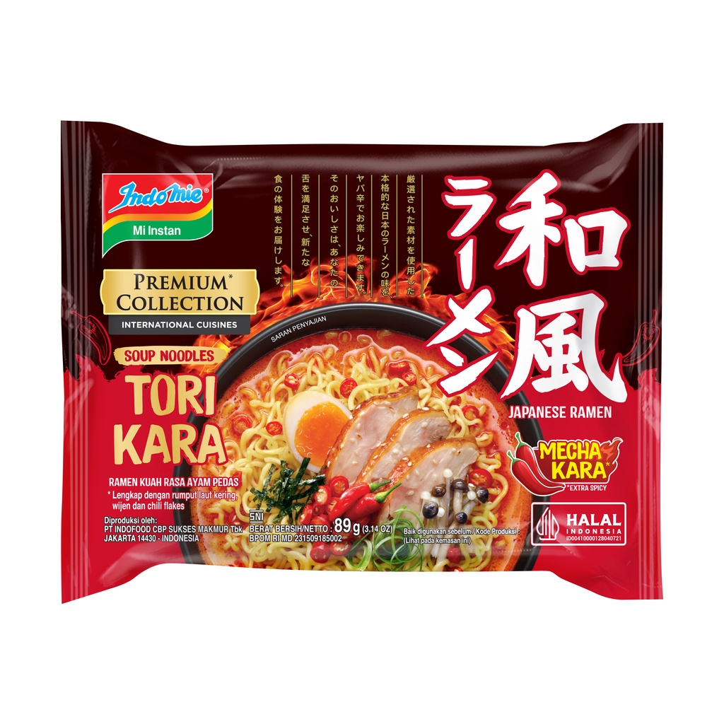 Jual Indomie Tori Kara Ramen 89 Gr | Shopee Indonesia