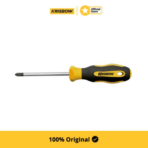 Jual Krisbow Obeng Plus #0 4X200 mm Obeng Plus Panjang Peralatan Tukang ...